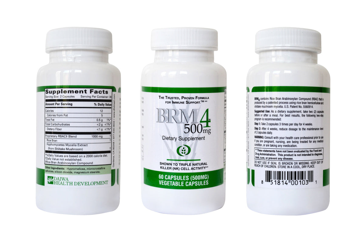 BRM4 ® 500mg | Daiwa Health Development, Inc.